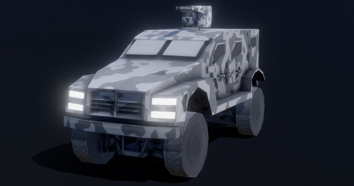 RTS Combat Vehicle | 3D Land | Unity Asset Store