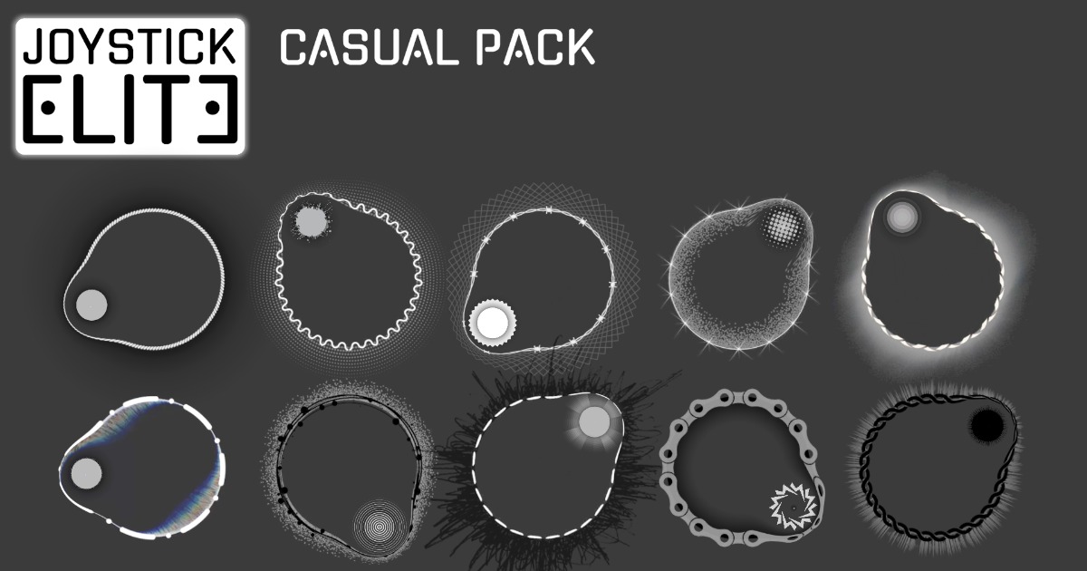Joystick Elite - Casual | 2D GUI | Unity Asset Store