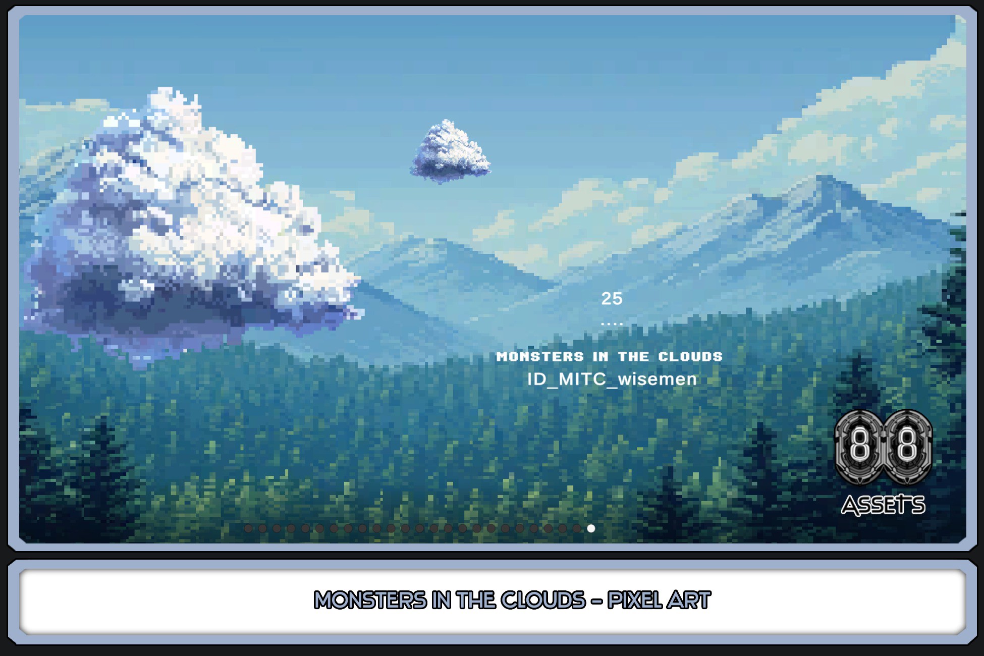 ID_Monsters_in_the_clouds | 2D 주변환경 | Unity Asset Store