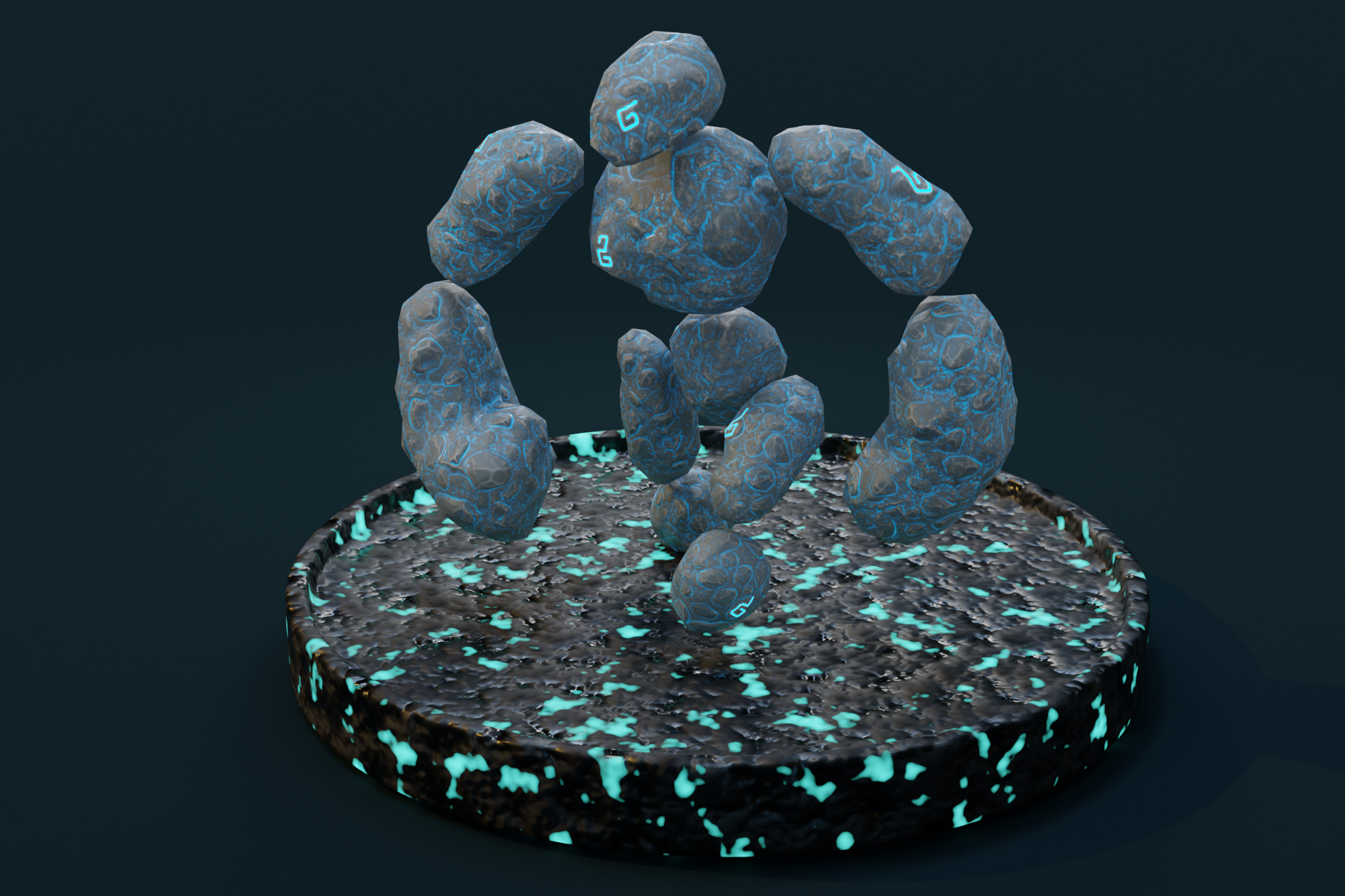 Rune Golem | Characters | Unity Asset Store