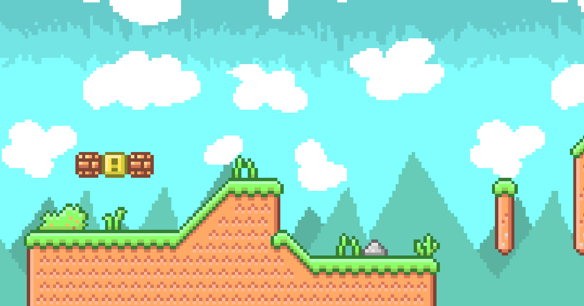 8x8 Cute Pixel-Art Tileset | 2D Environments | Unity Asset Store