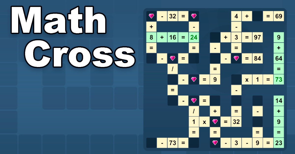 Math Cross Game | Packs | Unity Asset Store