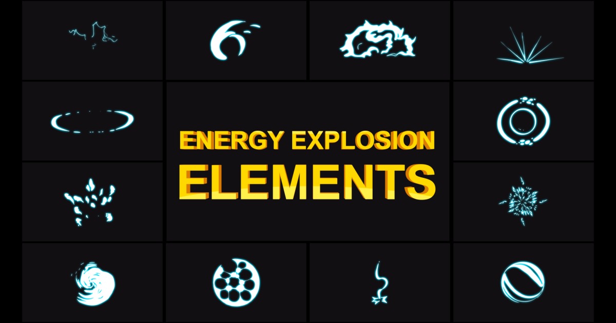 Energy Explosion Elements Pack | VFX | Unity Asset Store