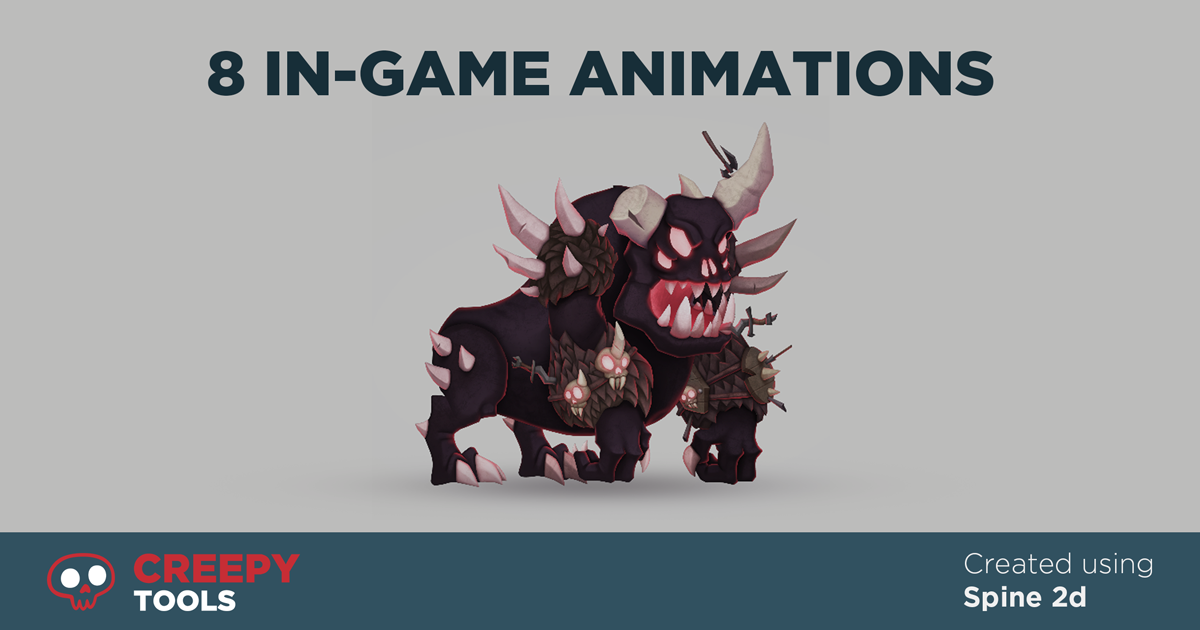 Stylized Demon - Spine 2D | 2D Characters | Unity Asset Store