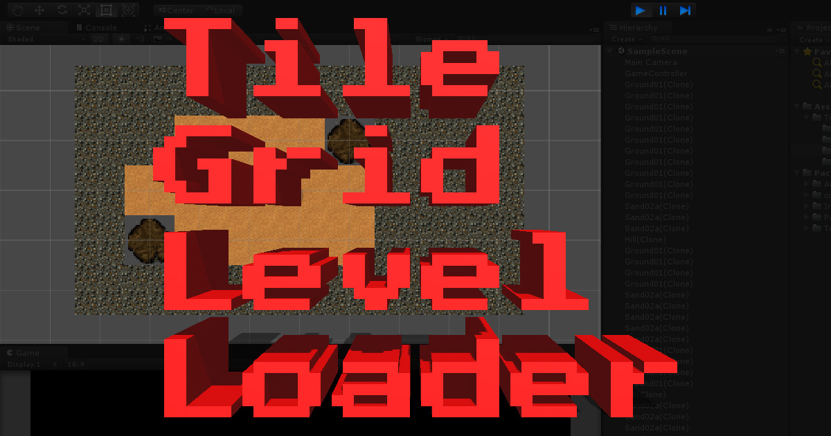 Tile Grid Level Loader | 게임 툴킷 | Unity Asset Store