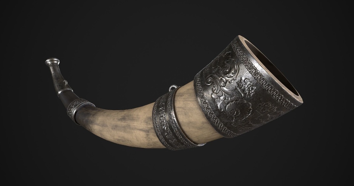 Hunting Horn | 3D Props | Unity Asset Store