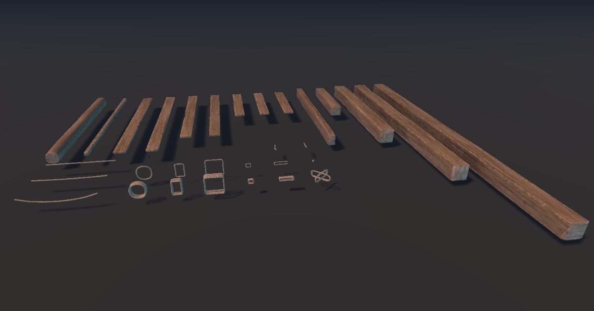 Modular Wood Construction | 3D Exterior | Unity Asset Store