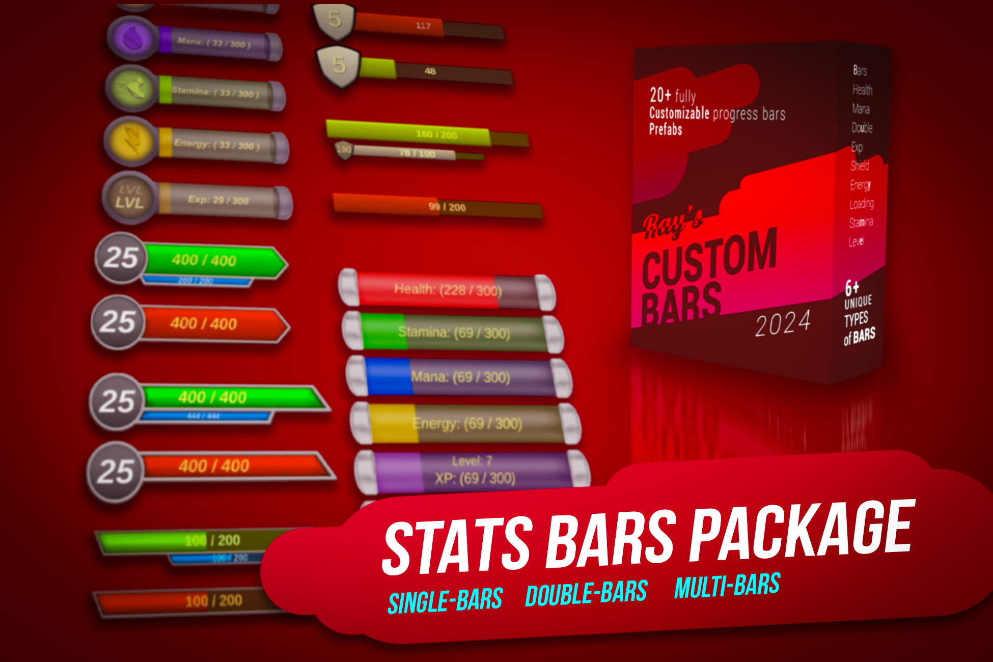 Ray's Custombars | 2D GUI | Unity Asset Store