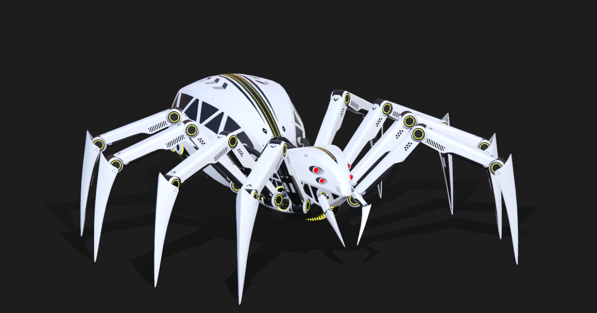 Spider Robot Modular | 3D Robots | Unity Asset Store