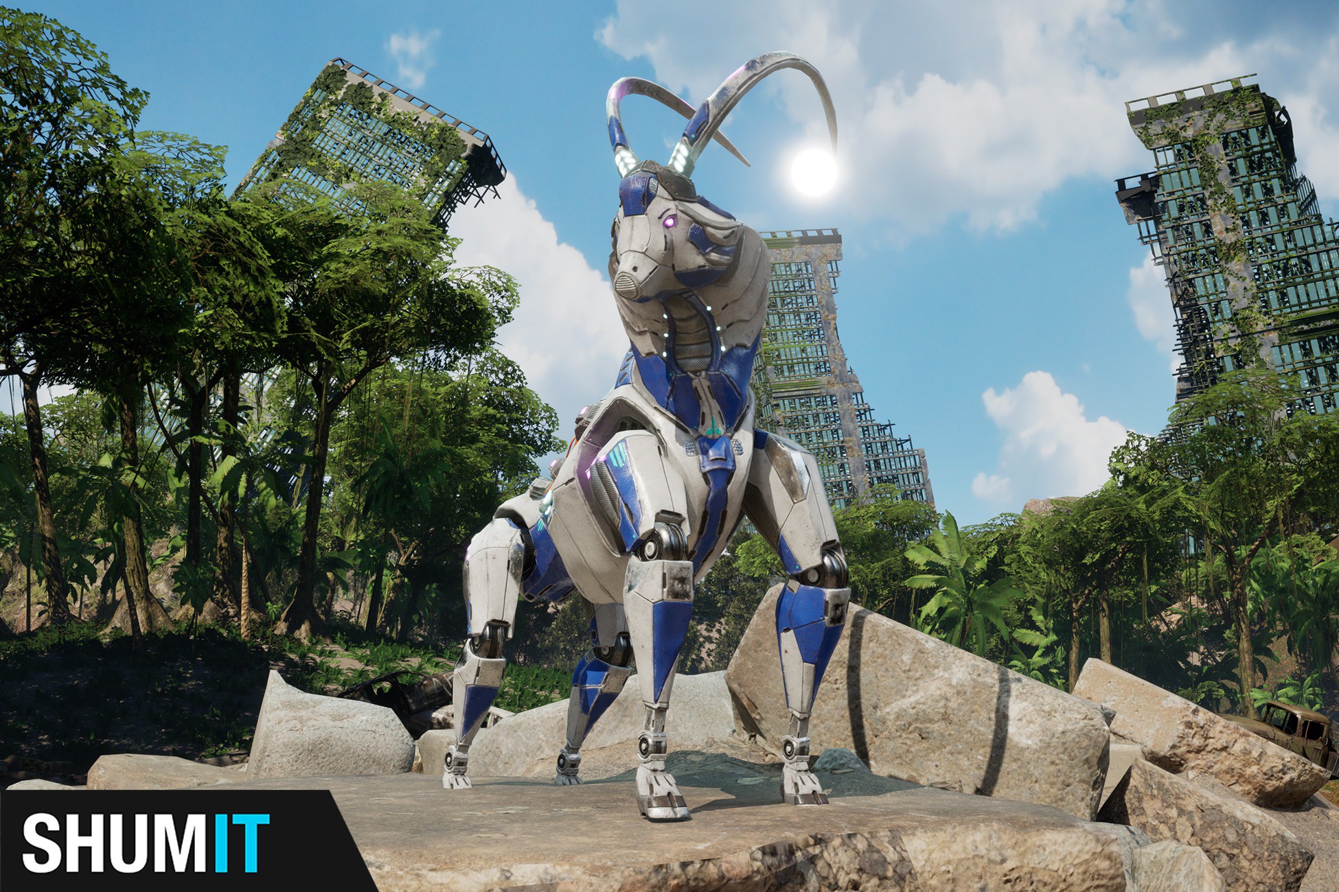 SciFi_Goat | 3D Characters | Unity Asset Store