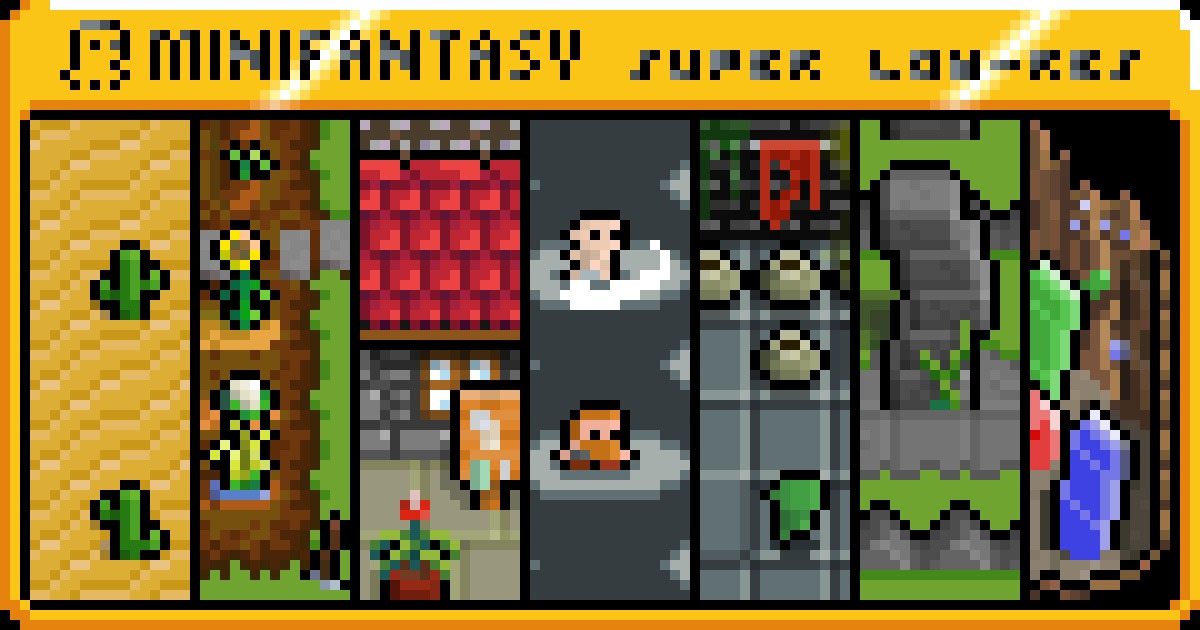 MINIFANTASY Complete Bundle - 9 in 1 | 2D Environments | Unity Asset Store