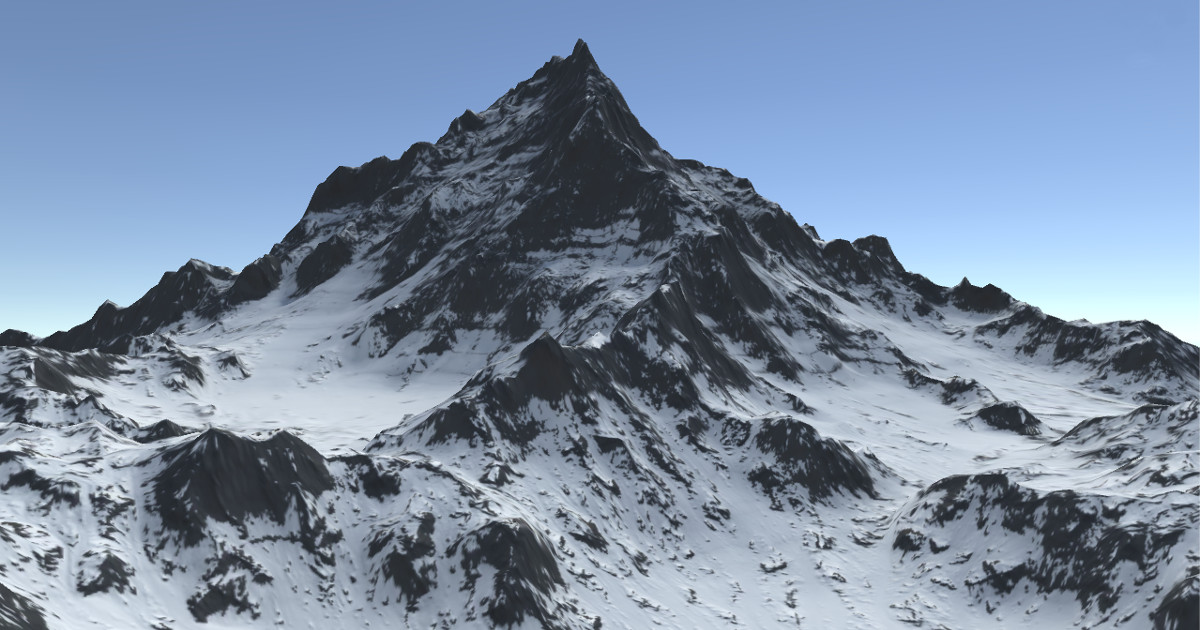 WinterZone-Mountains | 3D Landscapes | Unity Asset Store
