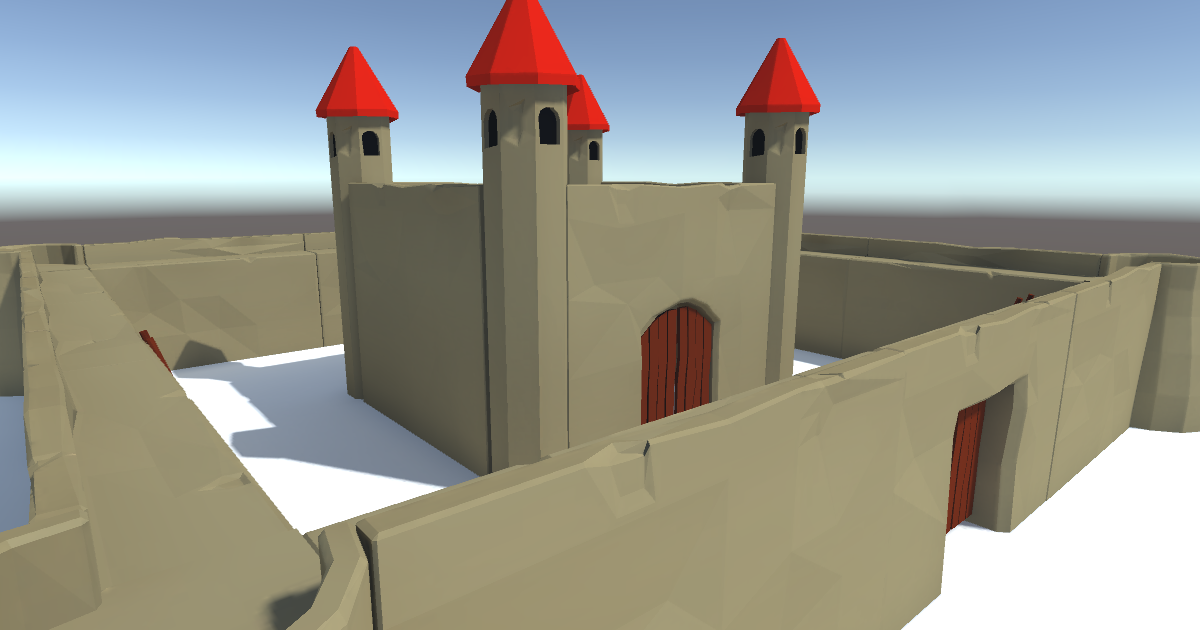 Polygonal - Fortification | 3D Historic | Unity Asset Store