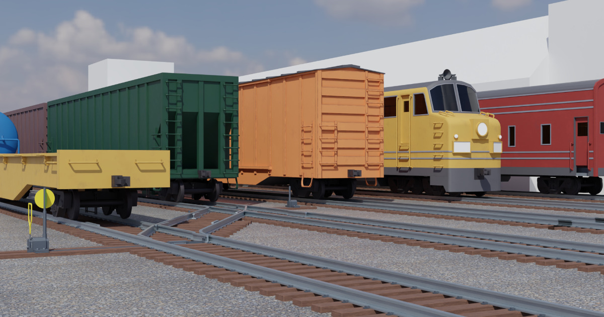 Trains And Tracks | 3D Environments | Unity Asset Store