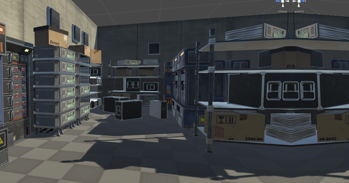 Technical Laboratory Designer-V2 Server and Subjects | 3D Sci-Fi ...