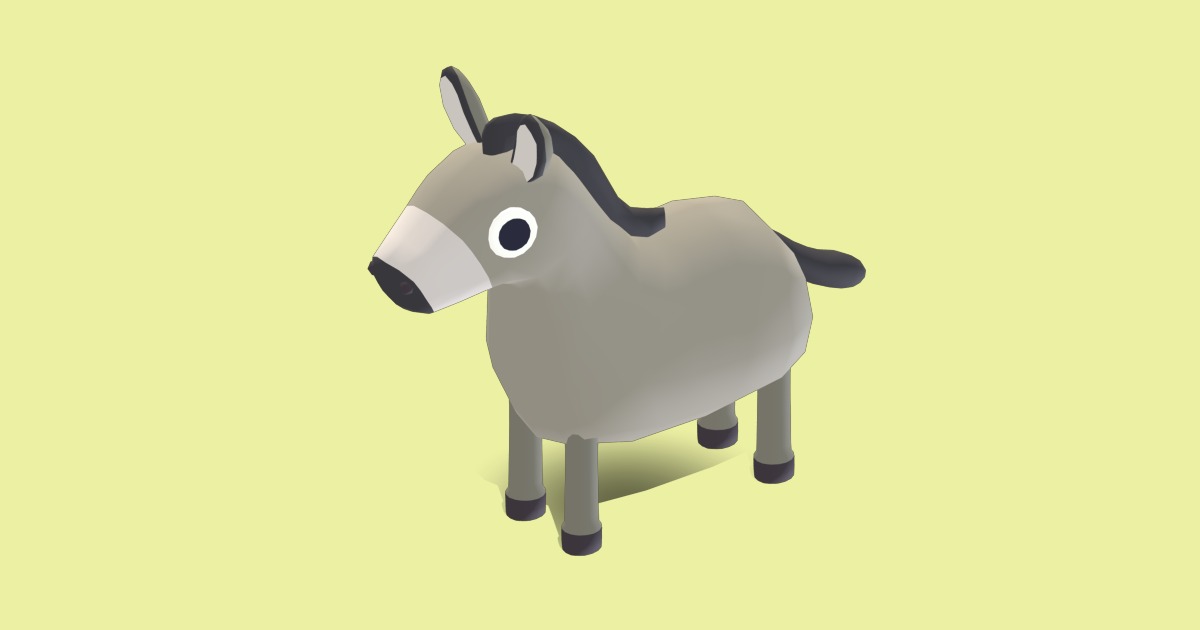 Mule - Quirky Series | Characters | Unity Asset Store