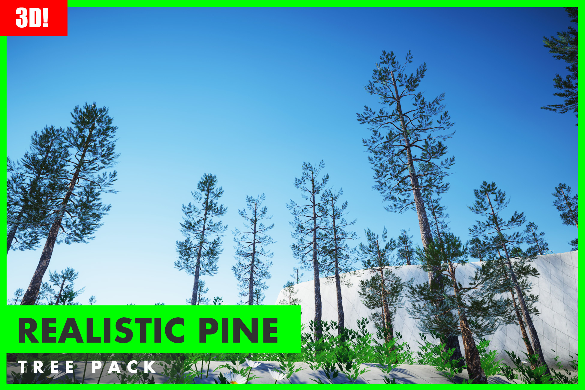 Realistic Pine Tree Pack | 3D Trees | Unity Asset Store