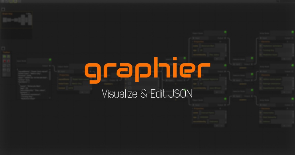 Graphier - Visualize & Edit JSON | Utilities Tools | Unity Asset Store Graphier - Visualize & Edit JSON | Utilities Tools | Unity Asset Store