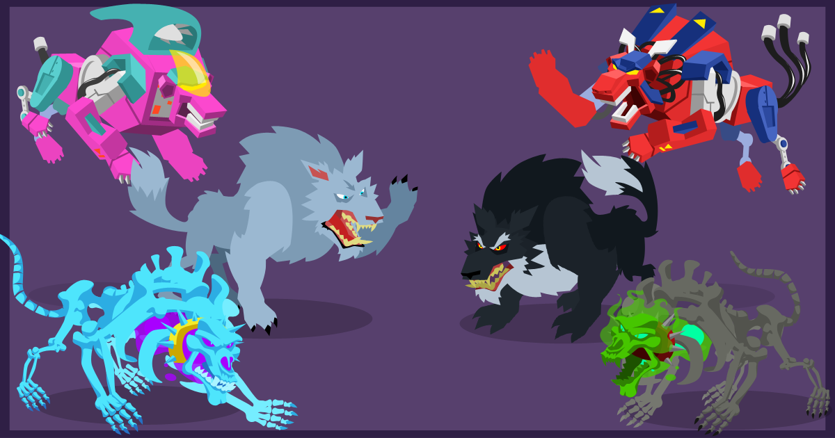 Werewolf 2D Character | 2D Characters | Unity Asset Store