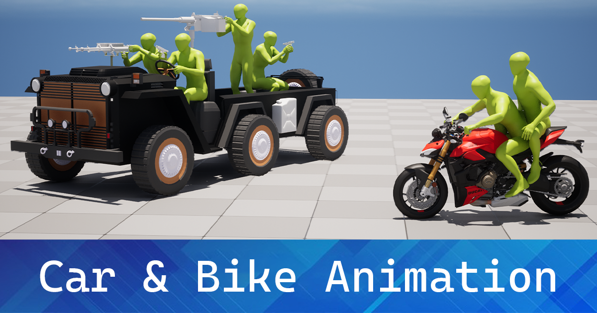 Car & Bike Animation | 3D Animations | Unity Asset Store