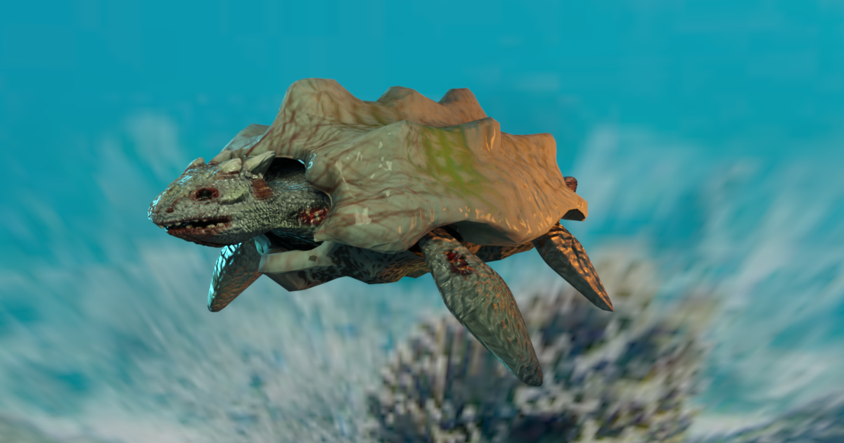 Alien - Zombie Turtle | 3D Animals | Unity Asset Store