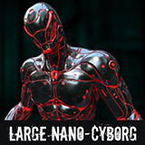 Large Nano-Cyborg