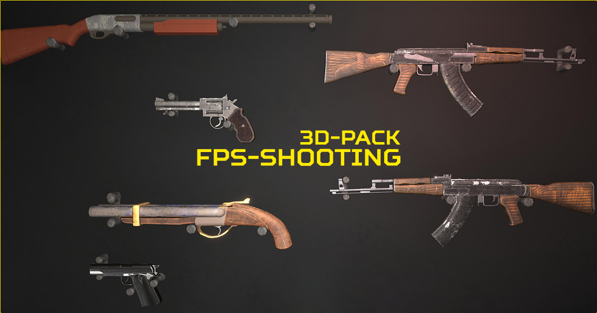 FPS Shooting Pack | 3D Environments | Unity Asset Store