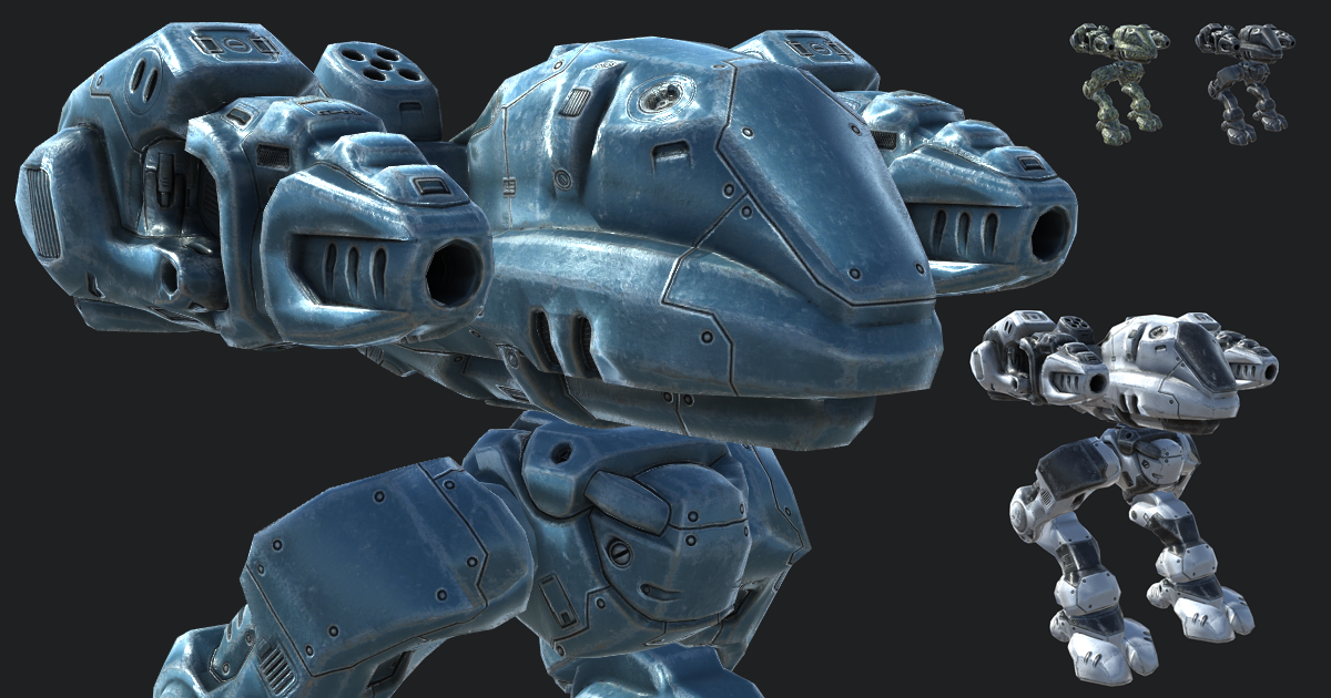 Robot 4 Storm | 3D Robots | Unity Asset Store