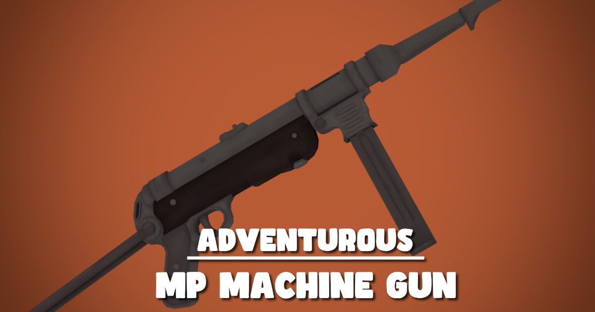 Adventurous - MP Machine Gun - Rigged & Animated | 3D Weapons | Unity ...
