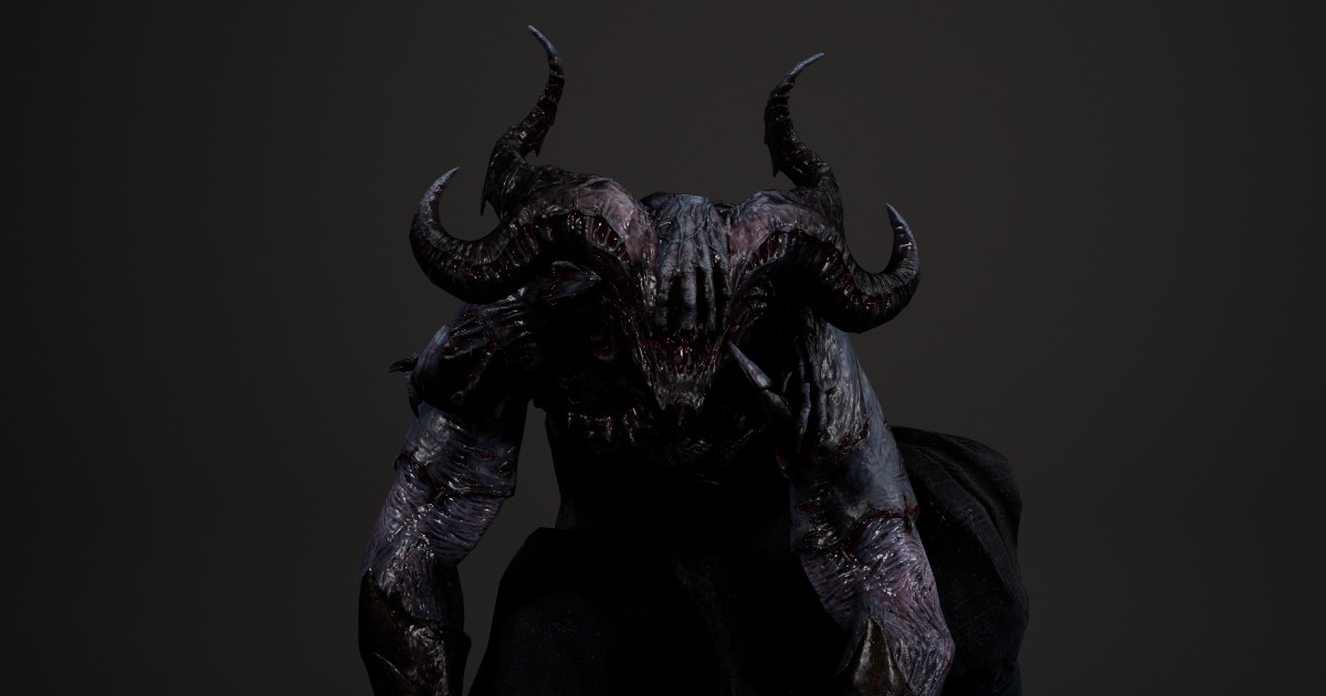 Demon_Swordsman | 3D Creatures | Unity Asset Store