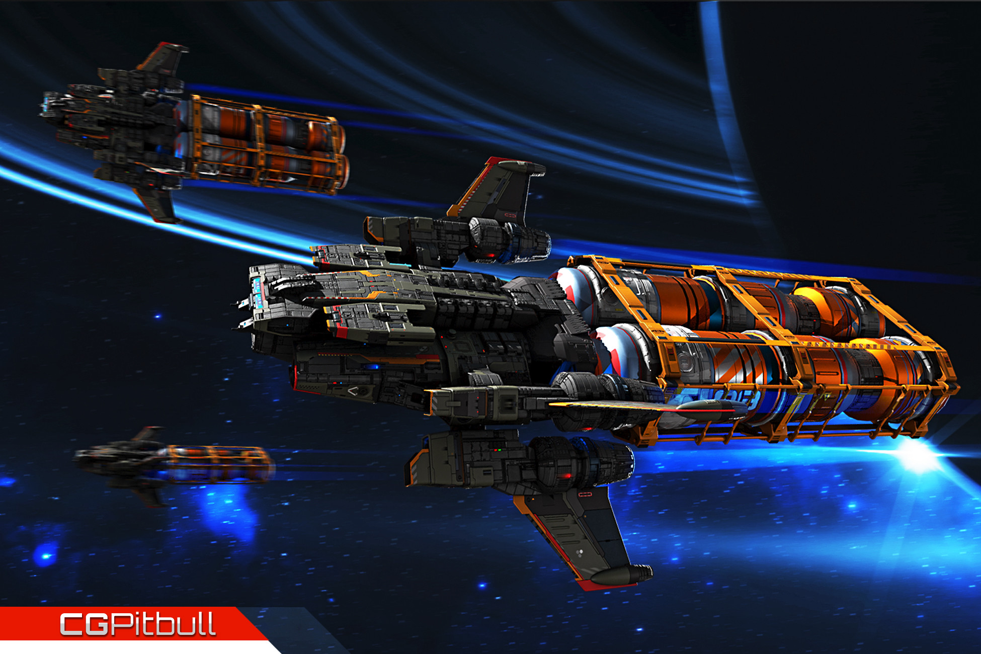 ORYX Cargoship | 3D Space | Unity Asset Store