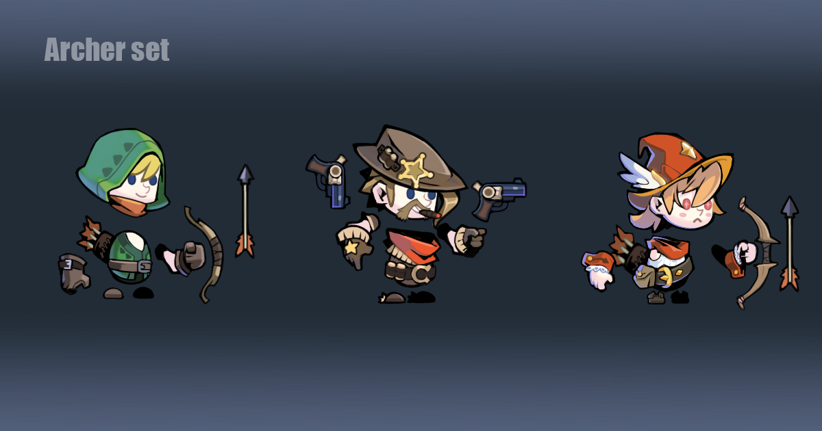 2D SD Characters For Season2 Pack V.4 | 2D Characters | Unity Asset Store