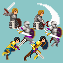 Animated Action/Platformer Knight Pack