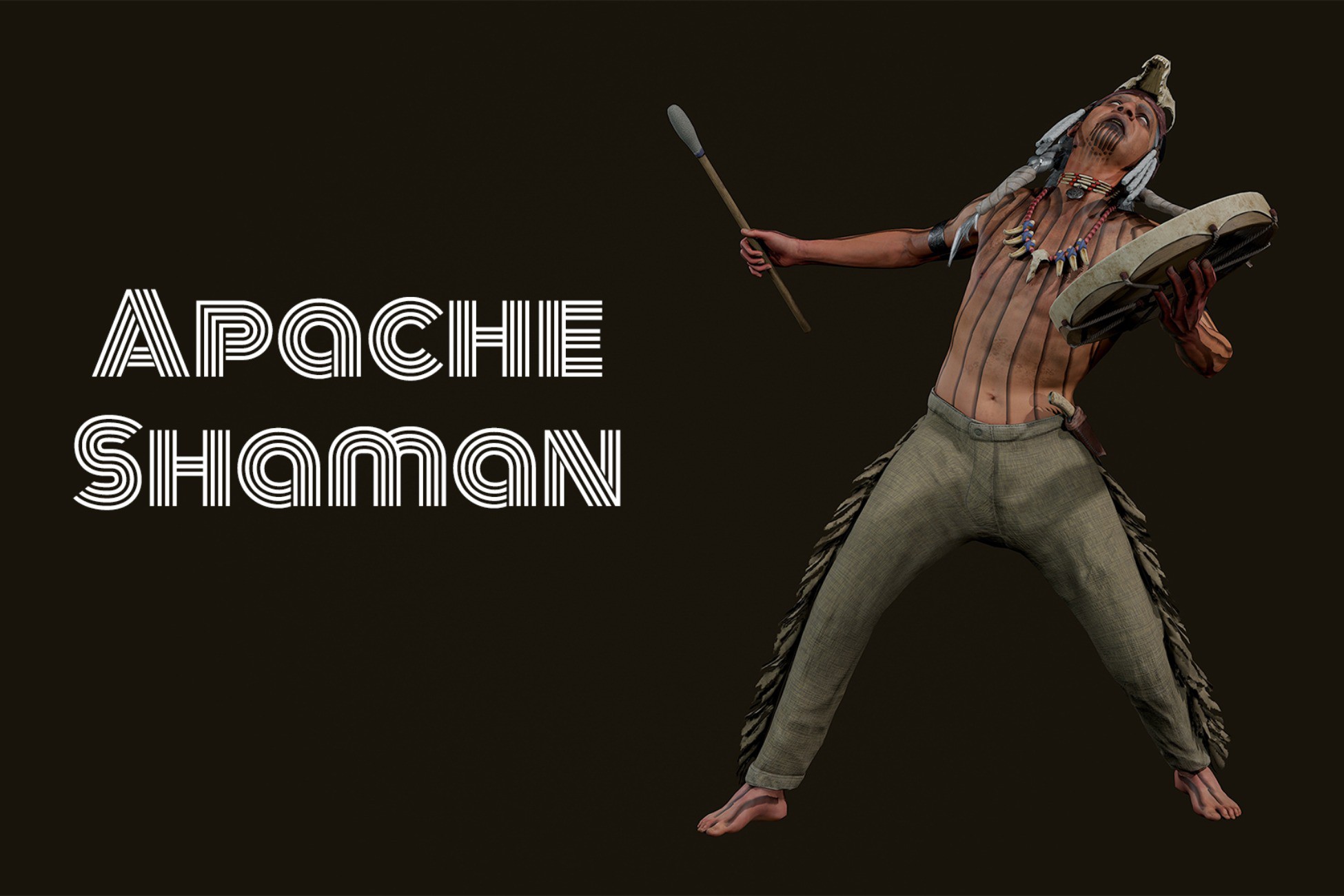 Apache Shaman | 3D Humanoids | Unity Asset Store