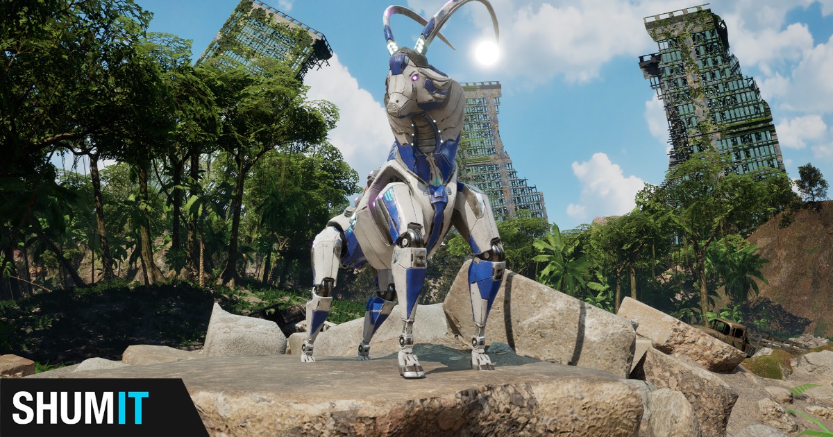 SciFi_Goat | 3D Characters | Unity Asset Store