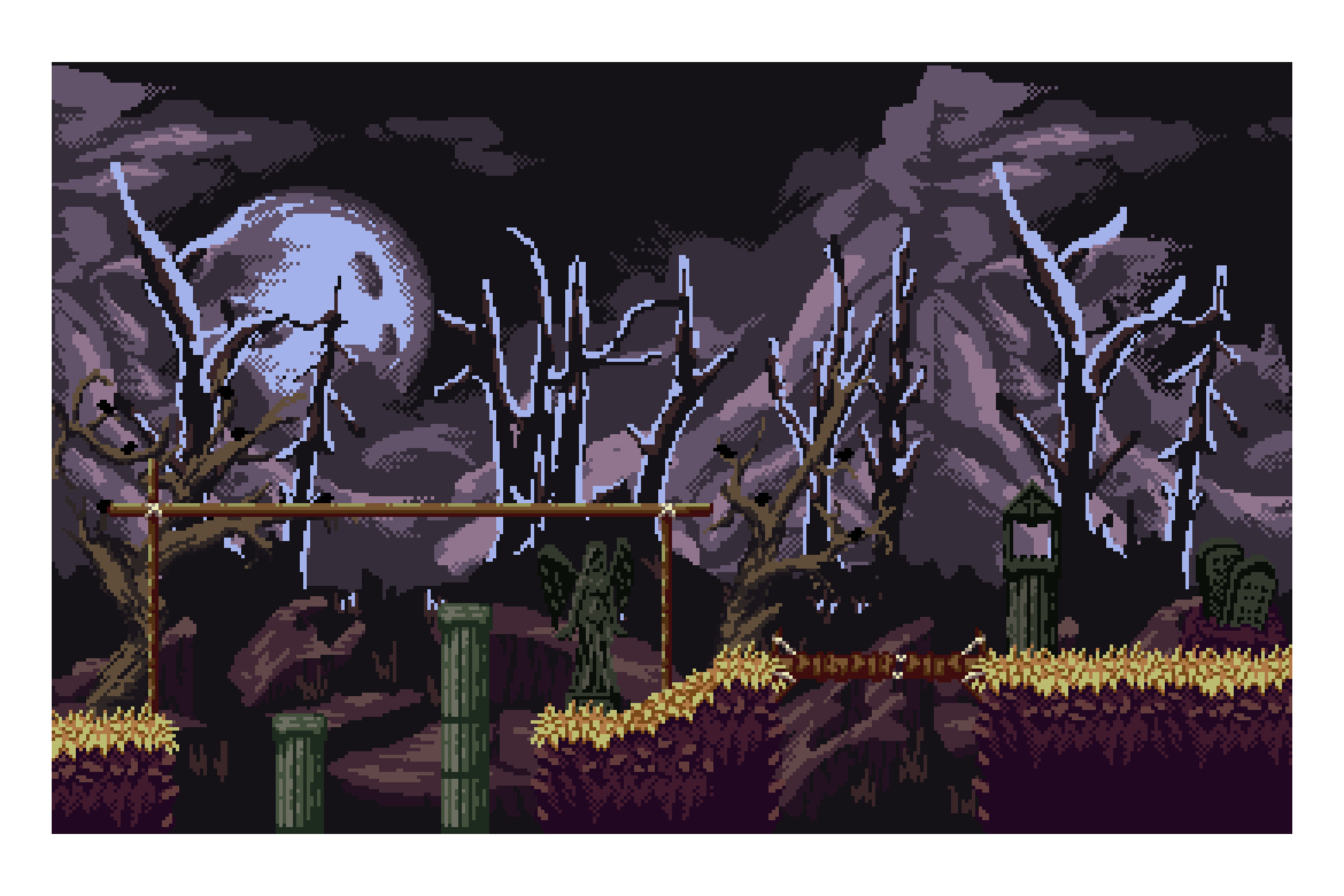 Graveyard Gothic Pack | 2D 环境 | Unity Asset Store