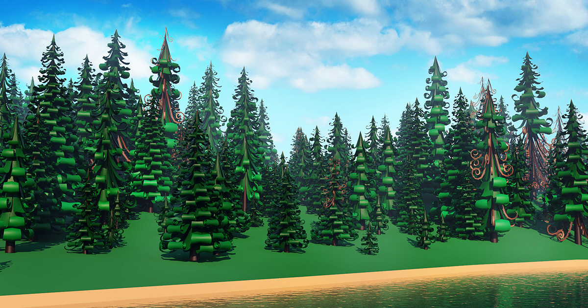 FirTrees - Pack 02 | 3D Trees | Unity Asset Store