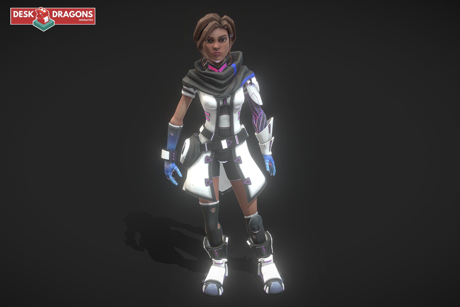 · Explorer Girl Type 3 · | 3D Humanoids | Unity Asset Store