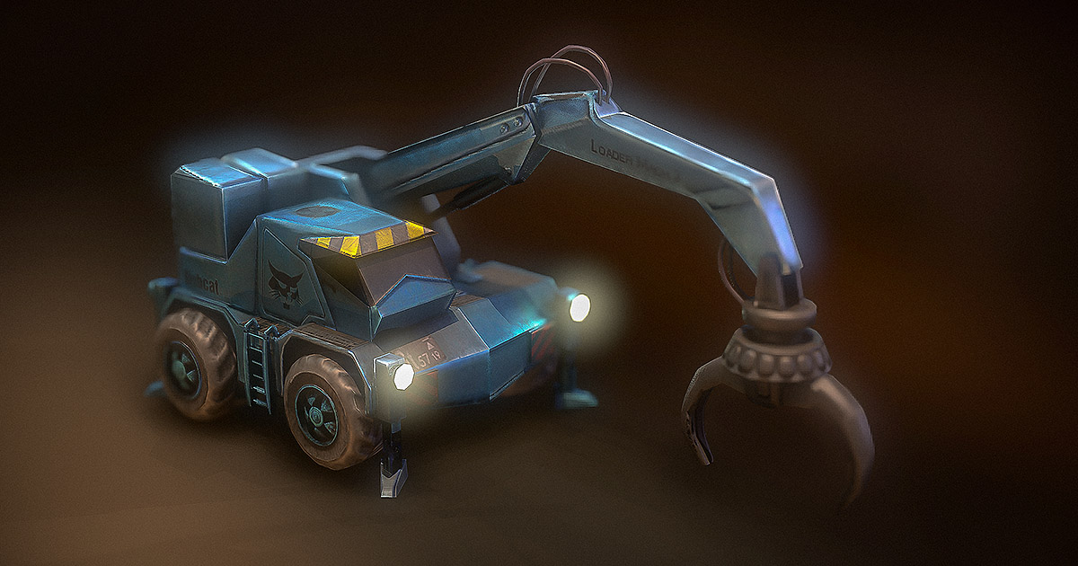 Loader Heavy Machinery | 3D Land | Unity Asset Store