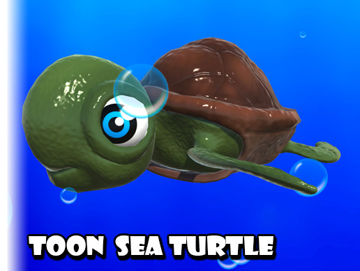 Sea Turtle | 3D キャラクター | Unity Asset Store
