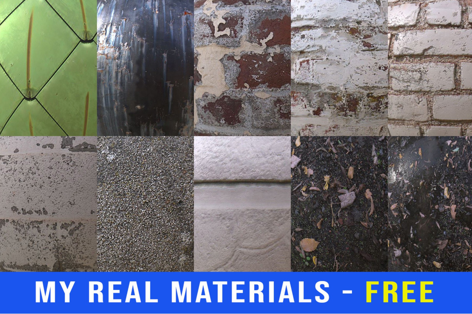 MY Real Materials Free | 2D Textures & Materials | Unity Asset Store
