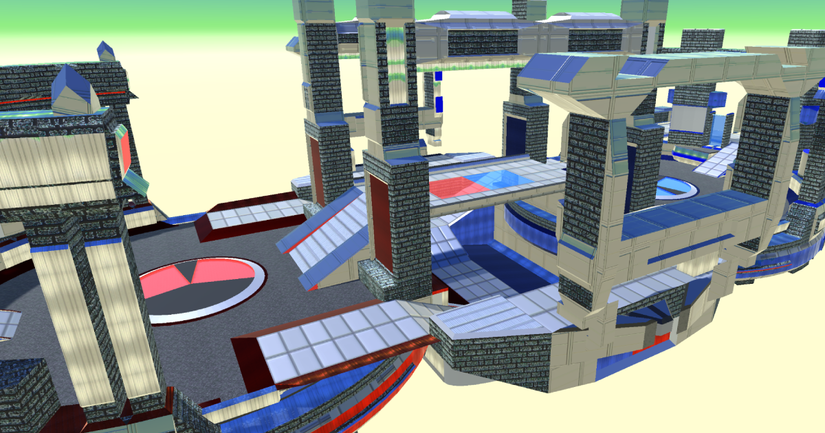 FPS / 3rd Person multiplayer MAP | 3D Urban | Unity Asset Store