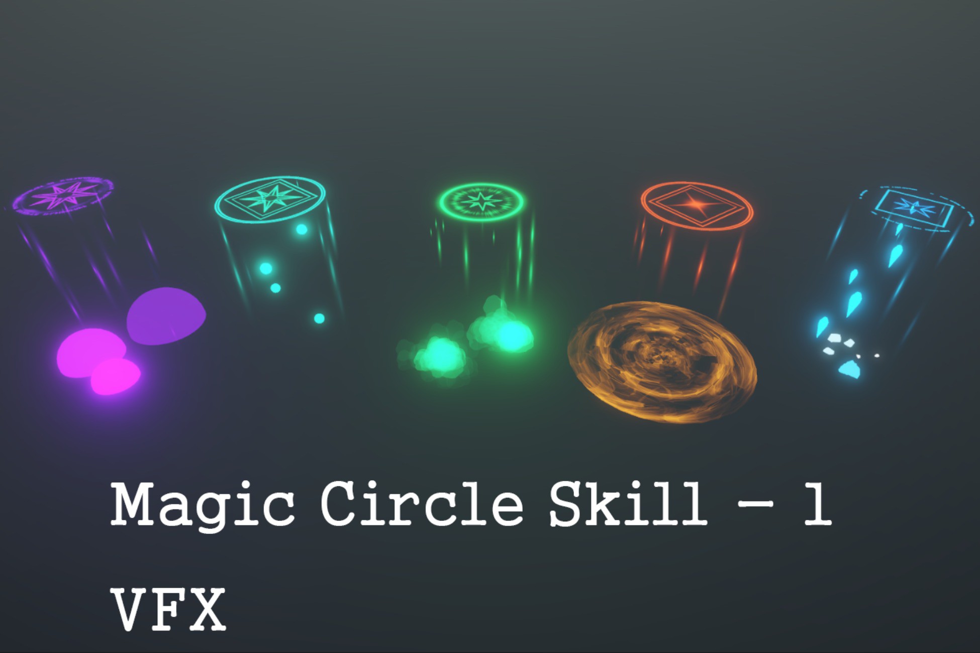 Magic Circle Skill - 1 | VFX Particles | Unity Asset Store