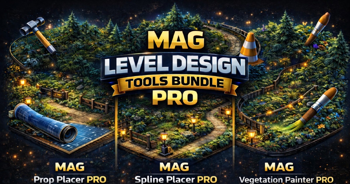 MAG Level Design Tools Bundle PRO | Level Design | Unity Asset Store