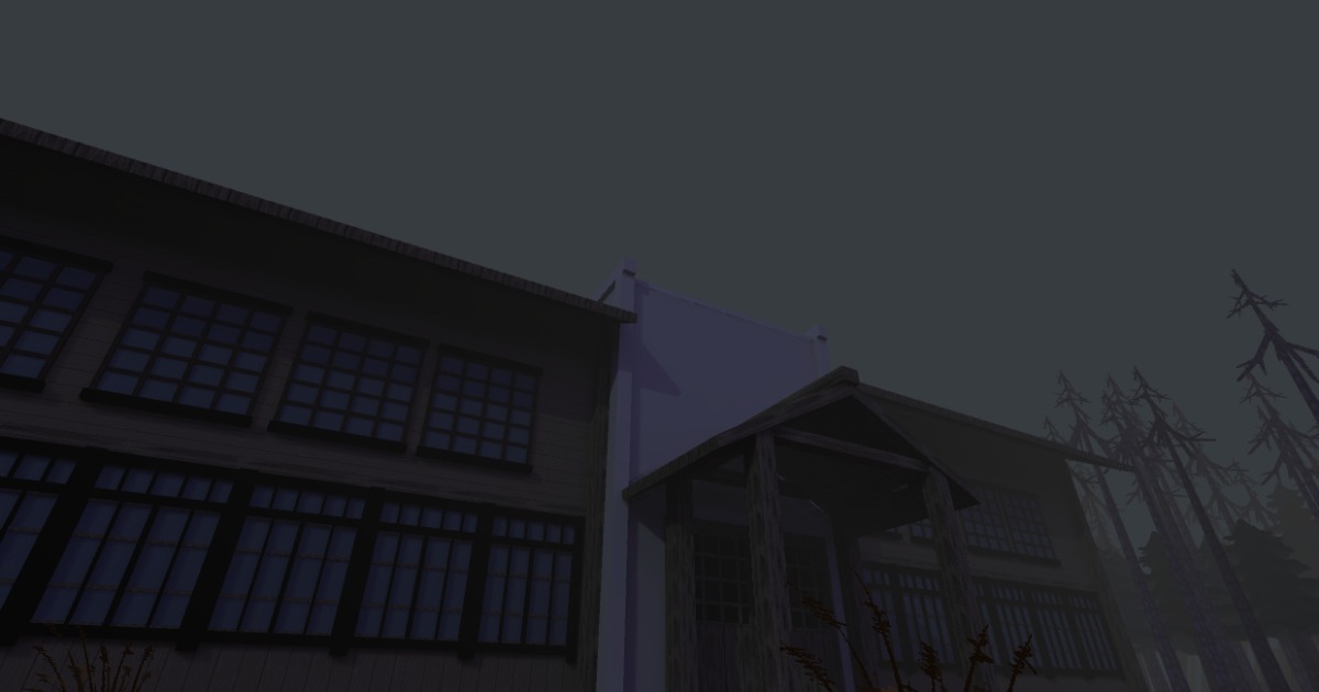 pixel horror abandoned rural school(Modular) | 3D Environments | Unity ...
