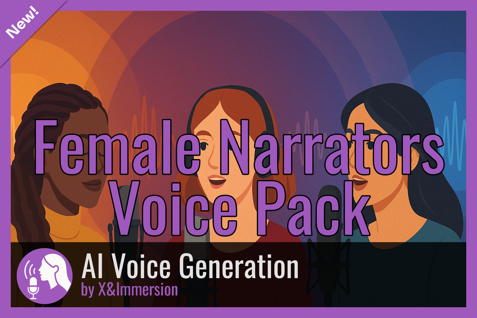Female Narrators Voice Generation | Generative AI | Unity Asset Store