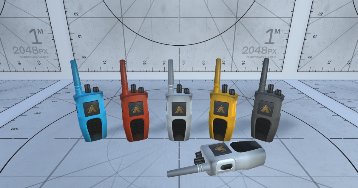 Walkie-Talkie Radios | 3D Electronics | Unity Asset Store
