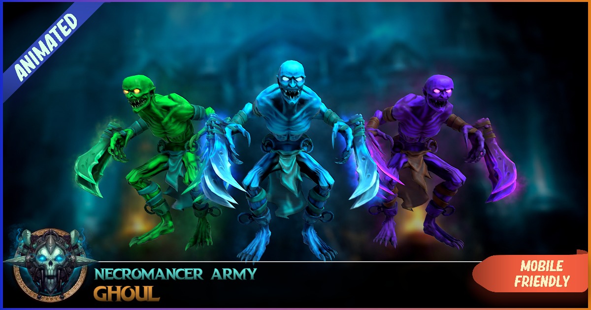 Necromancer Army - Ghoul | Characters | Unity Asset Store