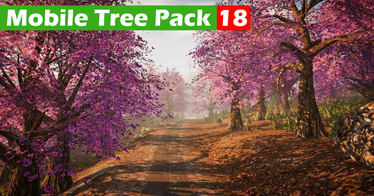 Mobile Tree Pack (18) | 3D Trees | Unity Asset Store