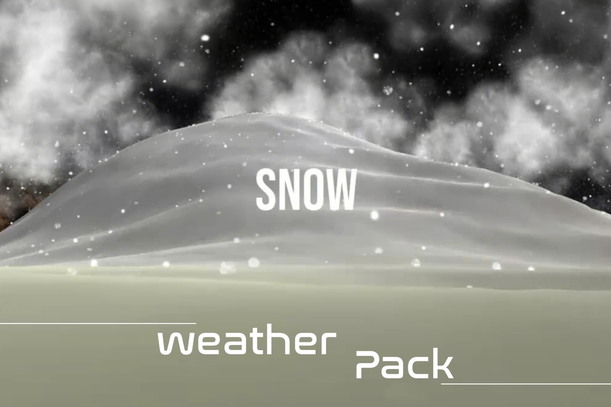 Snow FX Pack - Fog and Hail Weather VFX | VFX Particles | Unity Asset Store